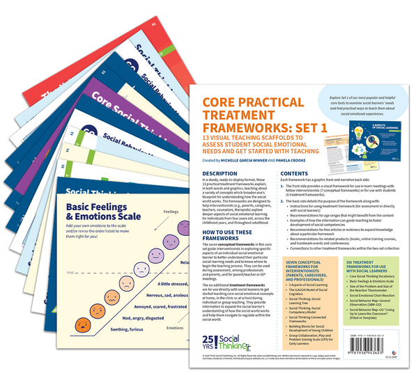 Social Thinking® Frameworks Collection | Core Practical Treatment Fram ...