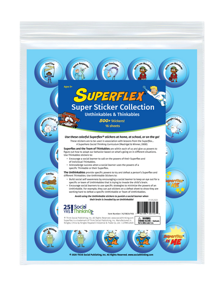 Superflex Super Sticker Collection: Unthinkables & Thinkables – Social ...